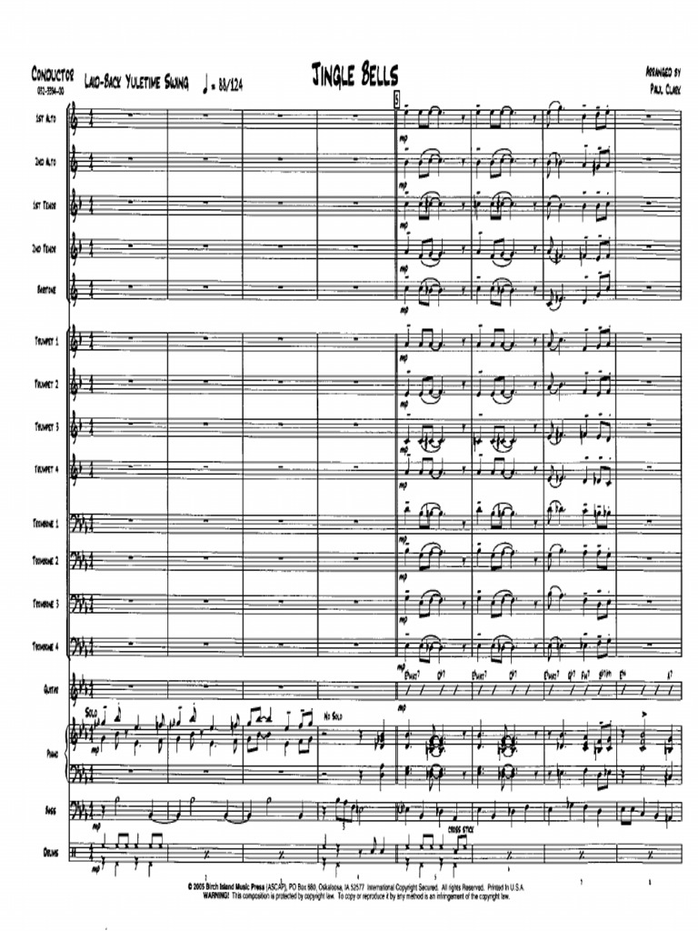 Jingle Bells JAZZ | PDF