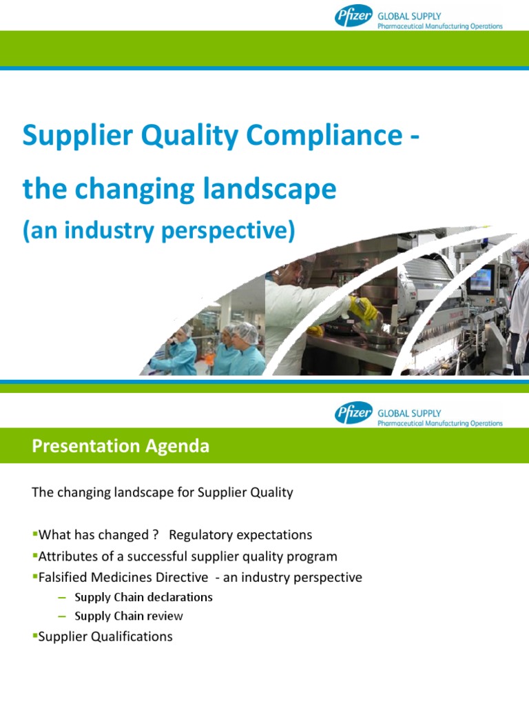 Supplier Quality The Changing Landscape | PDF | Supply Chain | Business ...