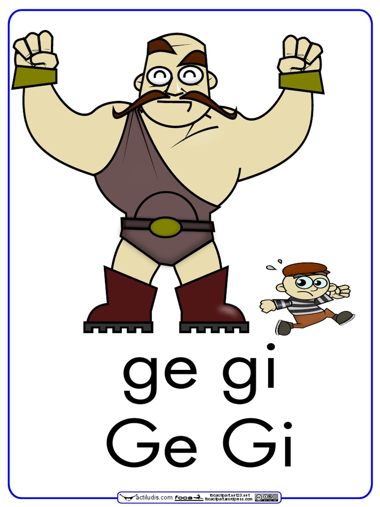 Actividades con Ge y Gi en Actiludis | PDF