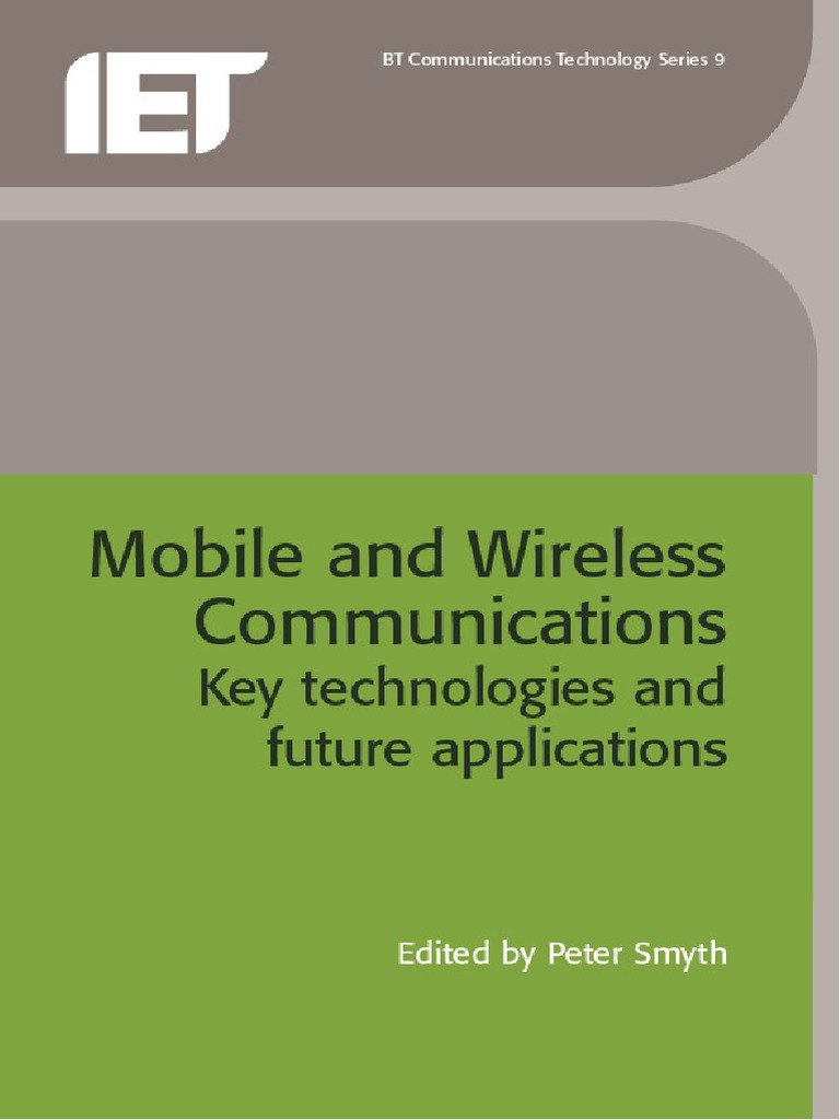 Mobile and Wireless Communications | PDF | 3 G | Wireless Lan