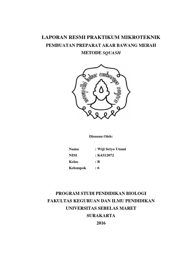 Preparat Akar Bawang Merah: Metode Squash | PDF