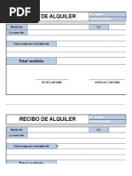 Talonario de Recibos para Imprimir | PDF
