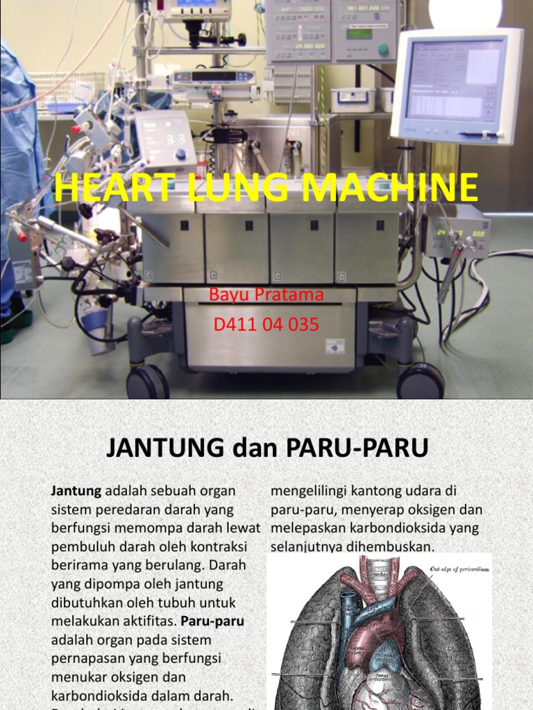 Mesin Jantung Paru: Fungsi dan Sejarah | PDF