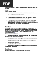 Nuclear Sclerosis Cataract Grading Guide | PDF