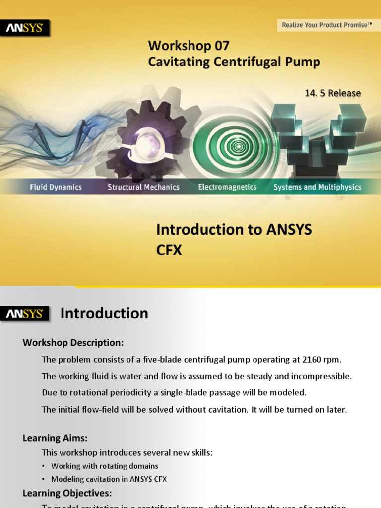 CFX-Intro 14.5 WS07 Centrifugal-Pump PDF | PDF | Fluid Dynamics ...