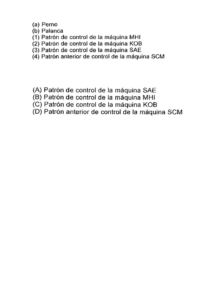 Palancas de Control Del Equipo | PDF | Tecnología