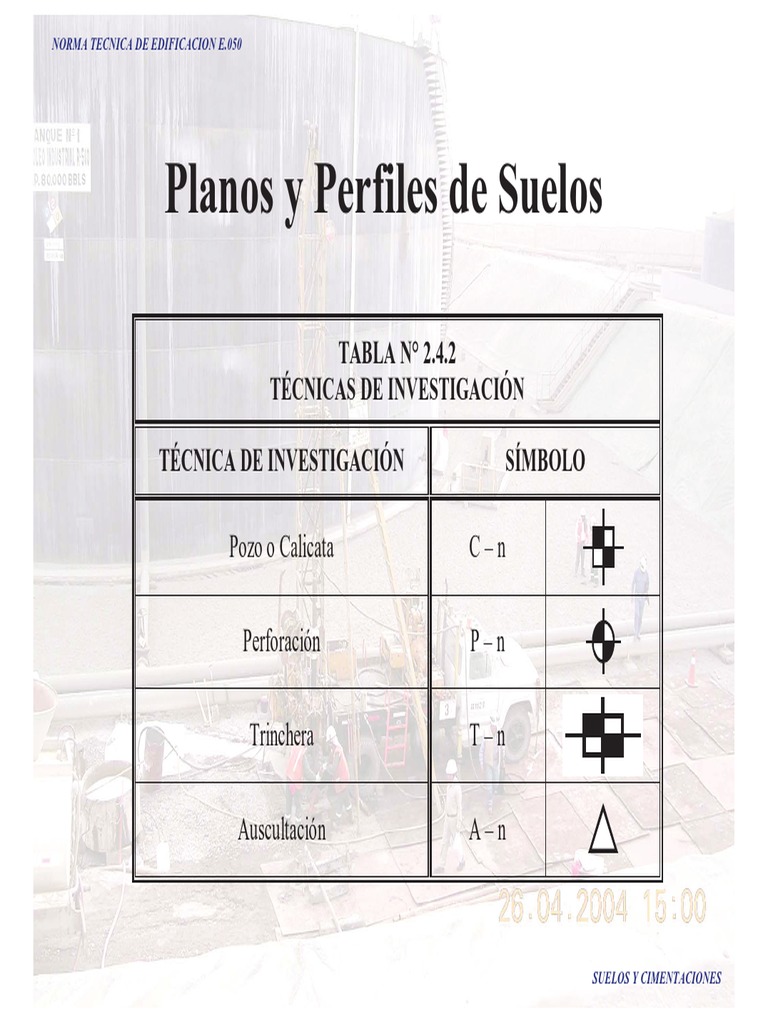Simbologia Suelos | PDF | Ingeniería geotécnica