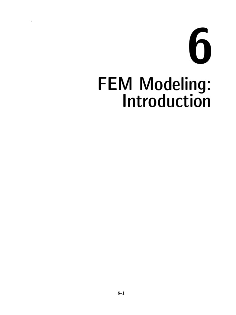 IFEM Ch06 | PDF | Finite Element Method | Numerical Analysis