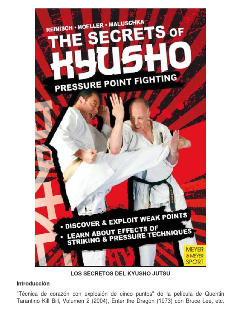 Los Secretos Del Kyusho Jutsu en Español | PDF | Dolor | Oído