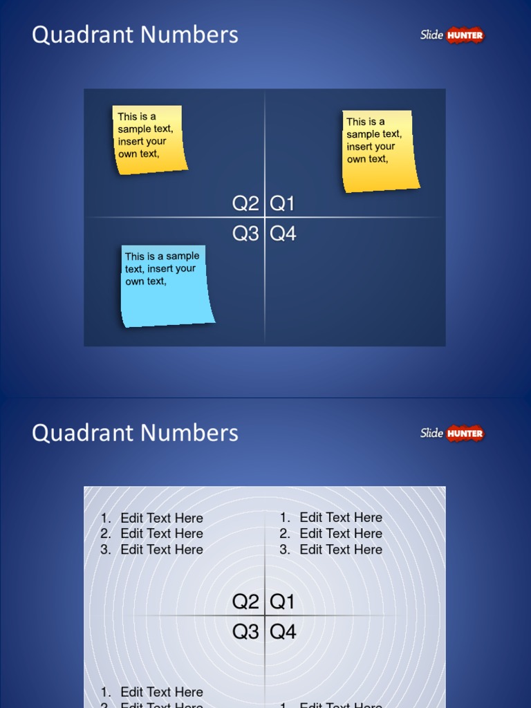 1214 04 Quadrant Numbers Matrix | PDF