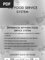Introduction To Food Service Systems PDF | PDF