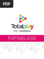 Formato de Portabilidad Megacable | PDF | Telefonía móvil