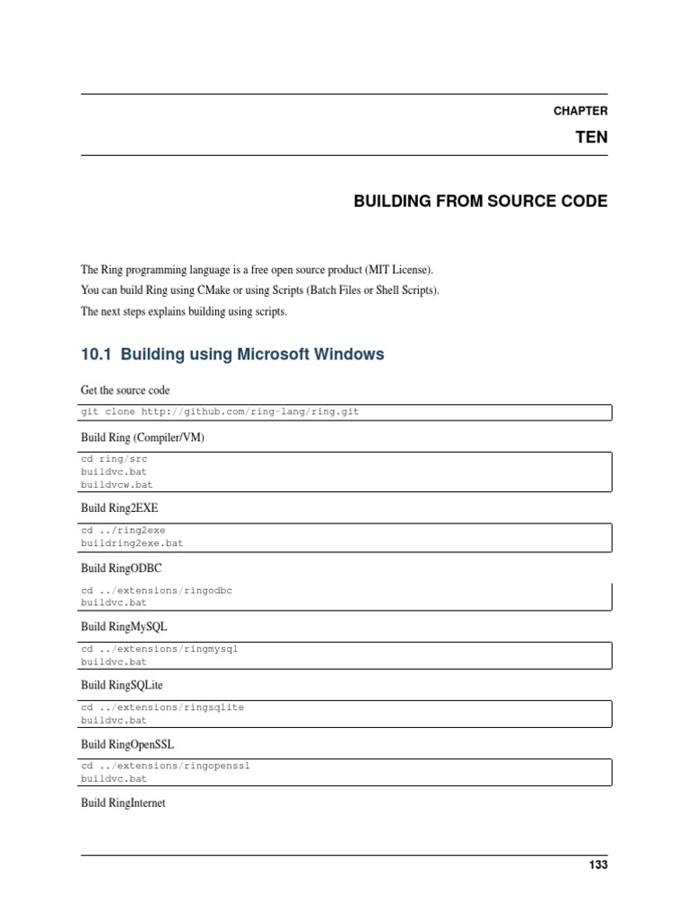 The Ring Programming Language Version 1.6 Book - Part 17 of 189 | PDF ...