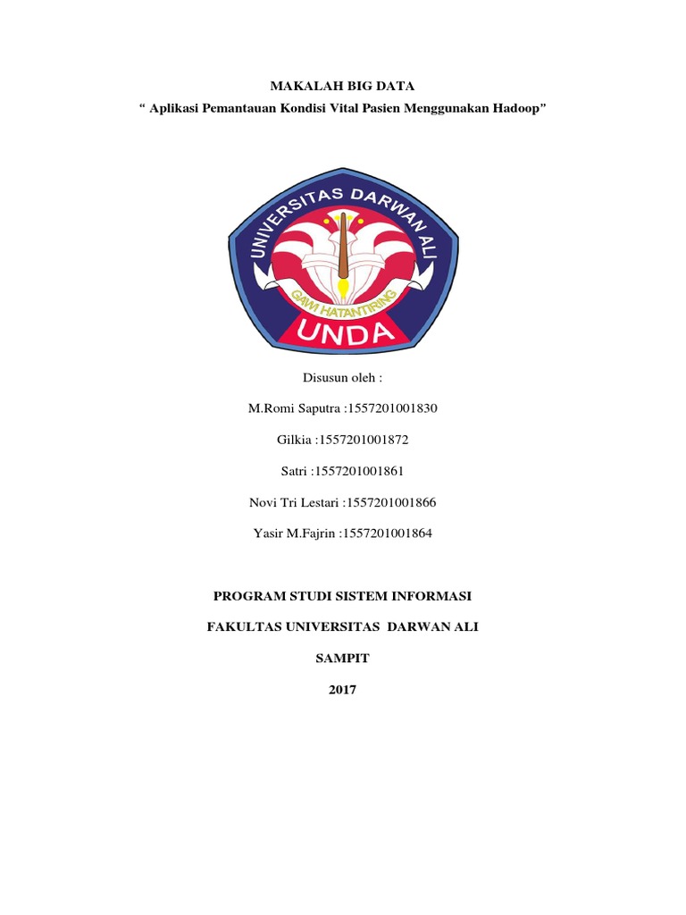 Makalah Big Data 4 | PDF