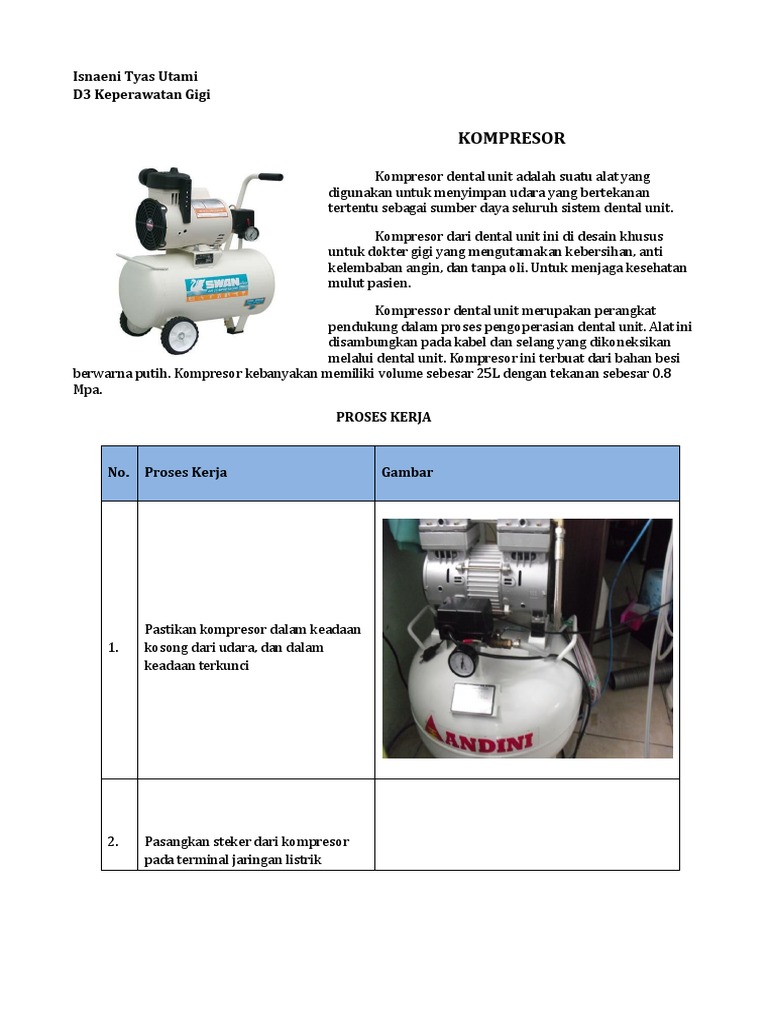 Kompresor | PDF | Teknologi & Rekayasa