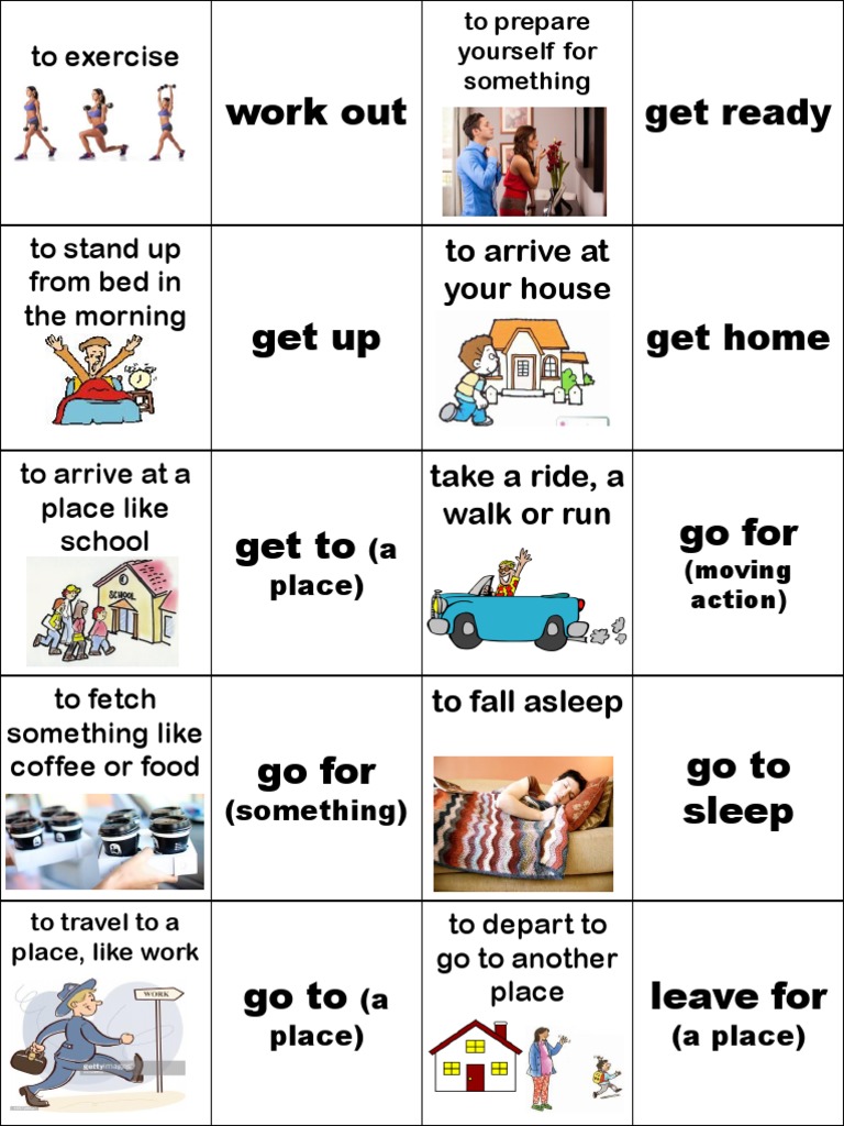 Collocations Memory Game | PDF