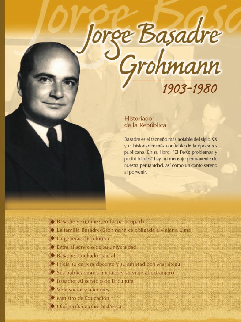 Jorge Basadre | PDF