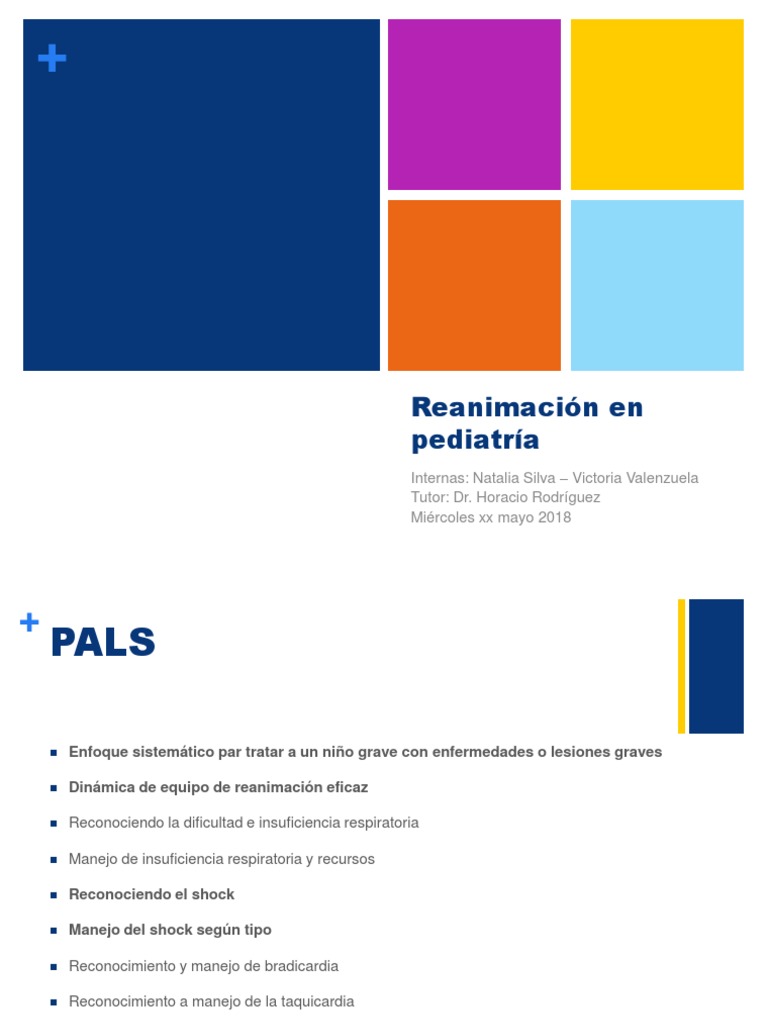 Shock PALS NTSG | PDF | Choque (circulatorio) | Reanimación cardiopulmonar