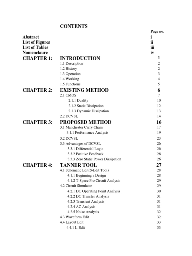 Contents | PDF | Electricity | Computer Engineering