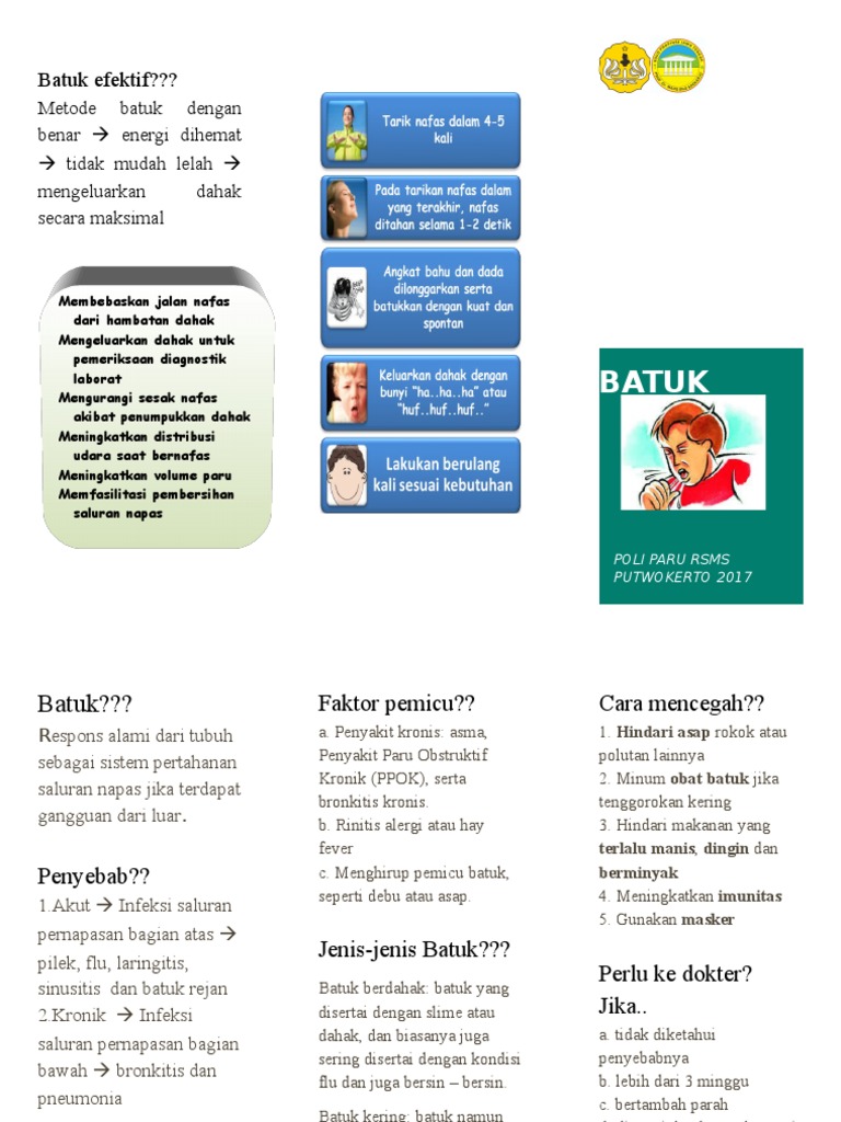 Leaflet Batuk | PDF