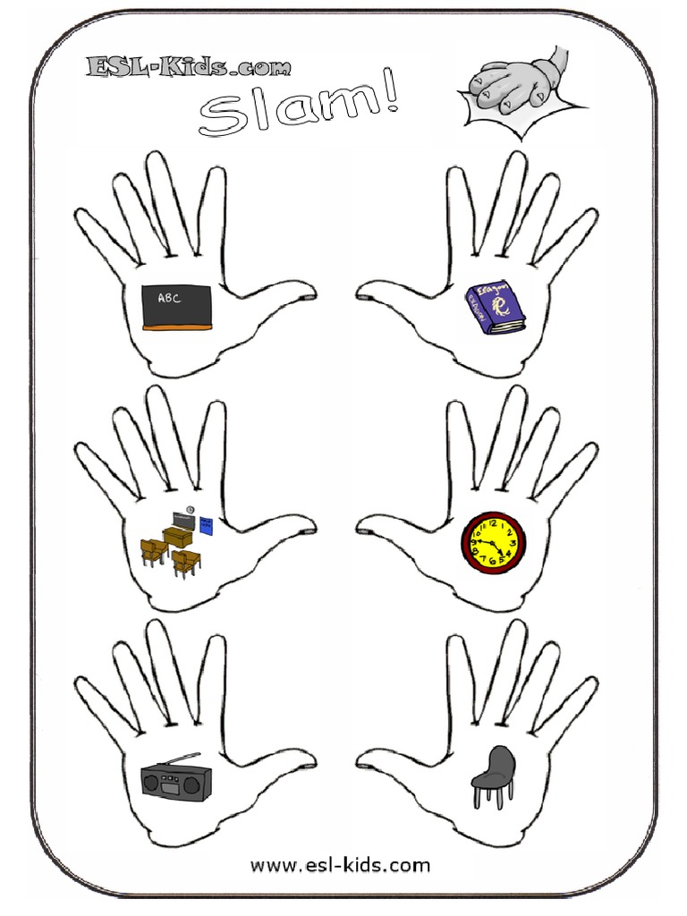 ESL-Kids - Slam Sheet | PDF