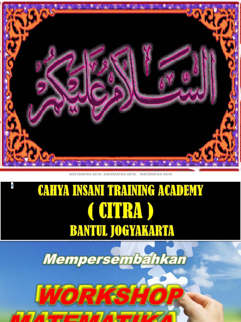 Cara Cepat Berhitung Matematika | PDF