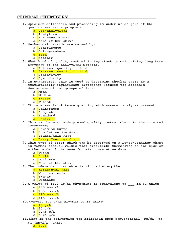 Sept 2015 Sample Exam | Download Free PDF | Anemia | Lipoprotein