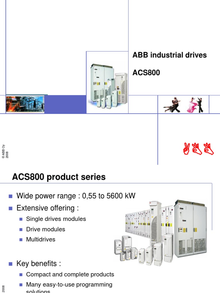 ACS800 Portfolio Presentation | PDF | Power Inverter | Electromagnetism