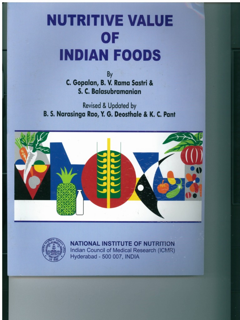 Nutritive Values - Indian Food PDF | PDF