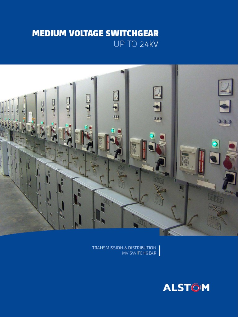 Alstom Medium Voltage Switchgear Overview | PDF | Electrical Substation ...