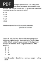 Metode Analisis ABC dan VEN Obat | PDF
