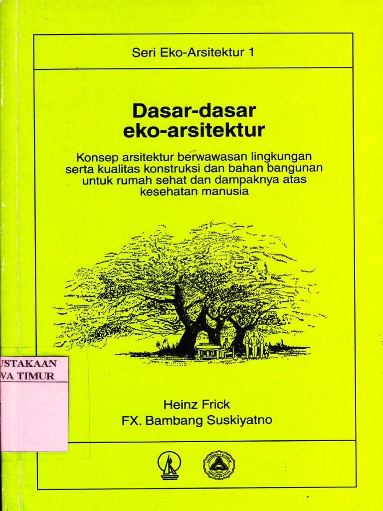 Dasar Dasar Eko Arsitektur PDF | PDF