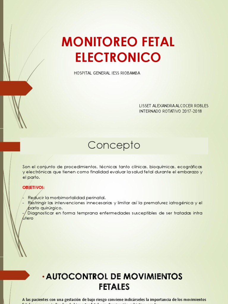 Monitoreo Fetal Electronico | Parto | El embarazo