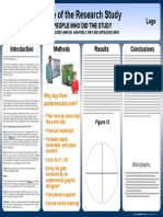 A2 Poster Presentation Template Guide | PDF | Page Layout | Typefaces
