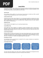 TCS India Policy - Leave Without Pay (Quick Glance) PDF | PDF ...