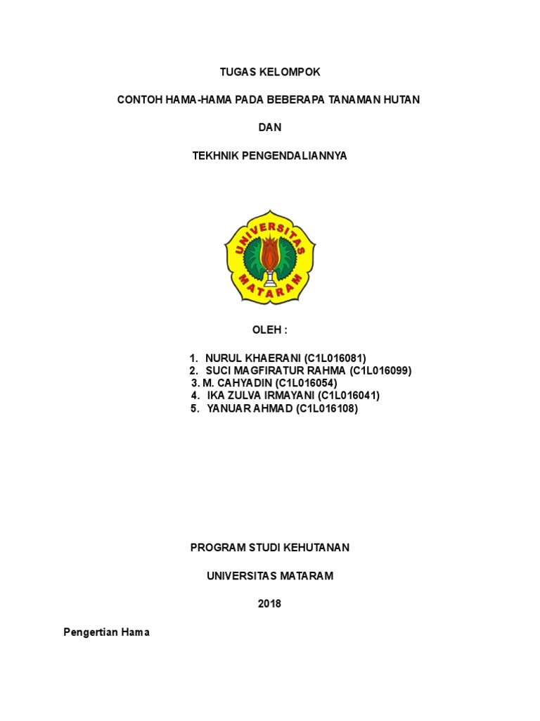 Jenis Hama Serangga dan Pengendaliannya | PDF