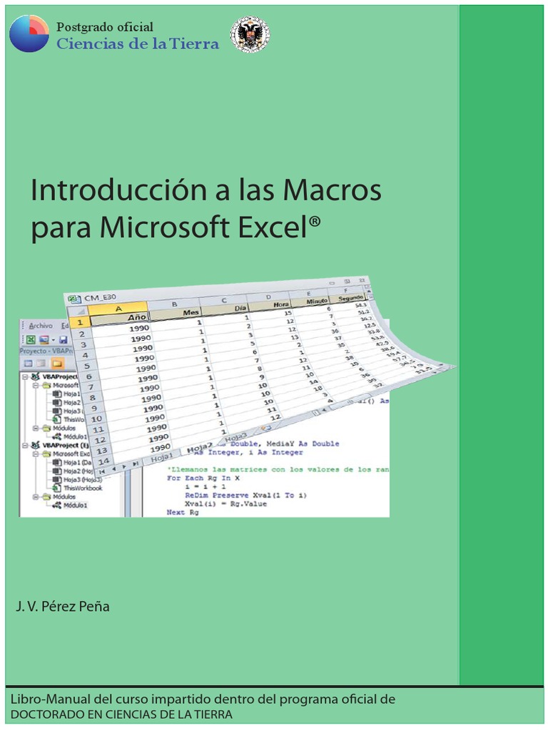 0082 Introduccion A Las Macros para Microsoft Excel | PDF | Macro (informática) | Microsoft Excel