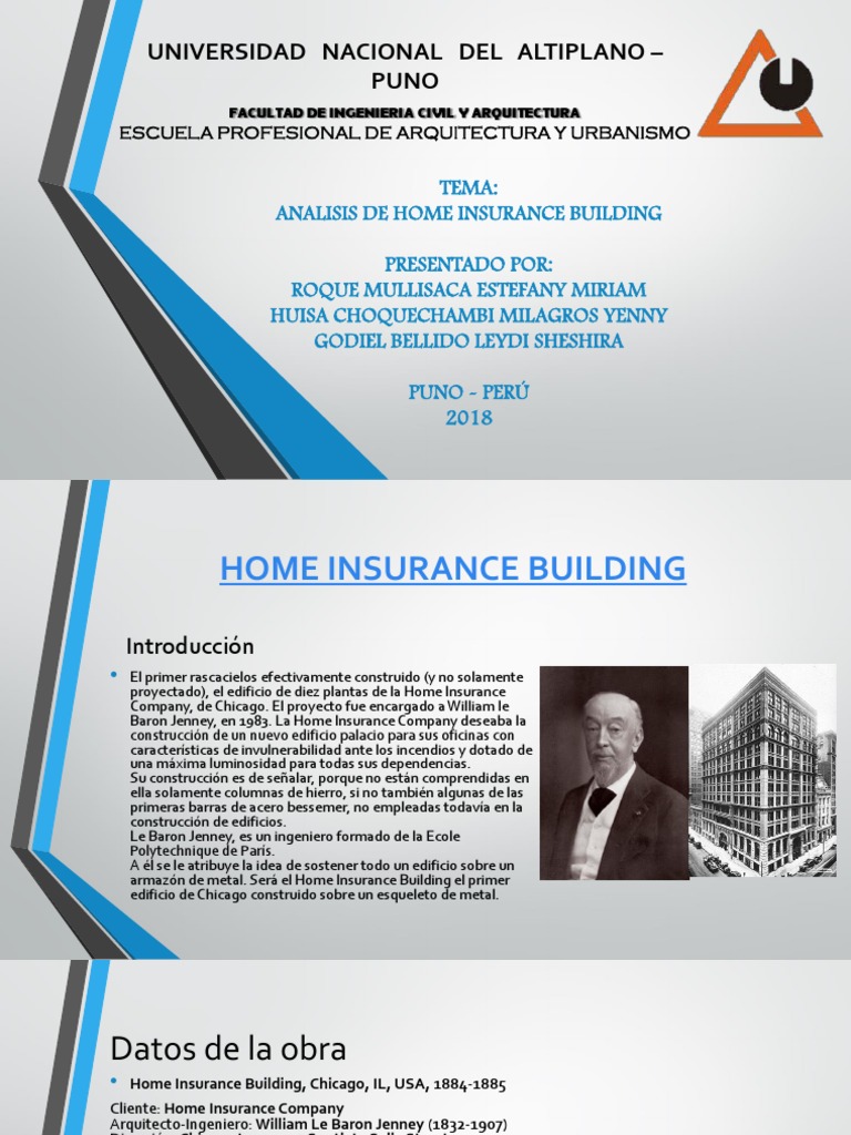 Home Insuranse Building | PDF | Diseño arquitectonico | Arquitectura