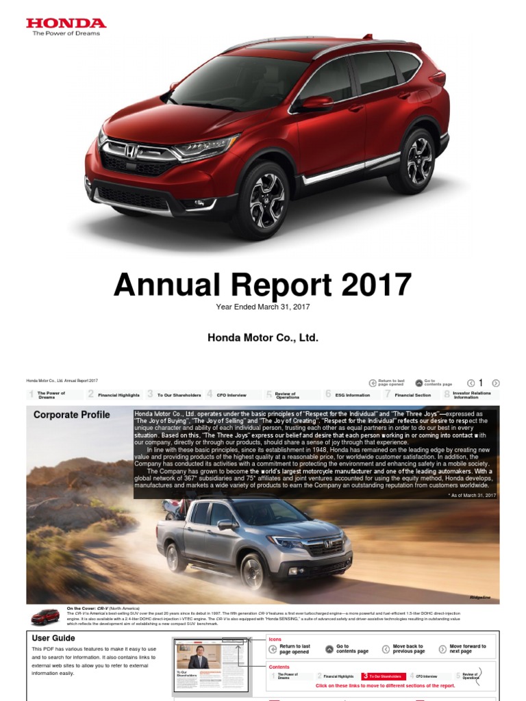 Honda | PDF | International Financial Reporting Standards | Financial ...