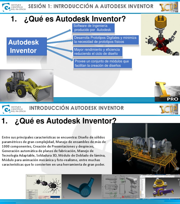 1.1. Que Es Autodesk Inventor | PDF