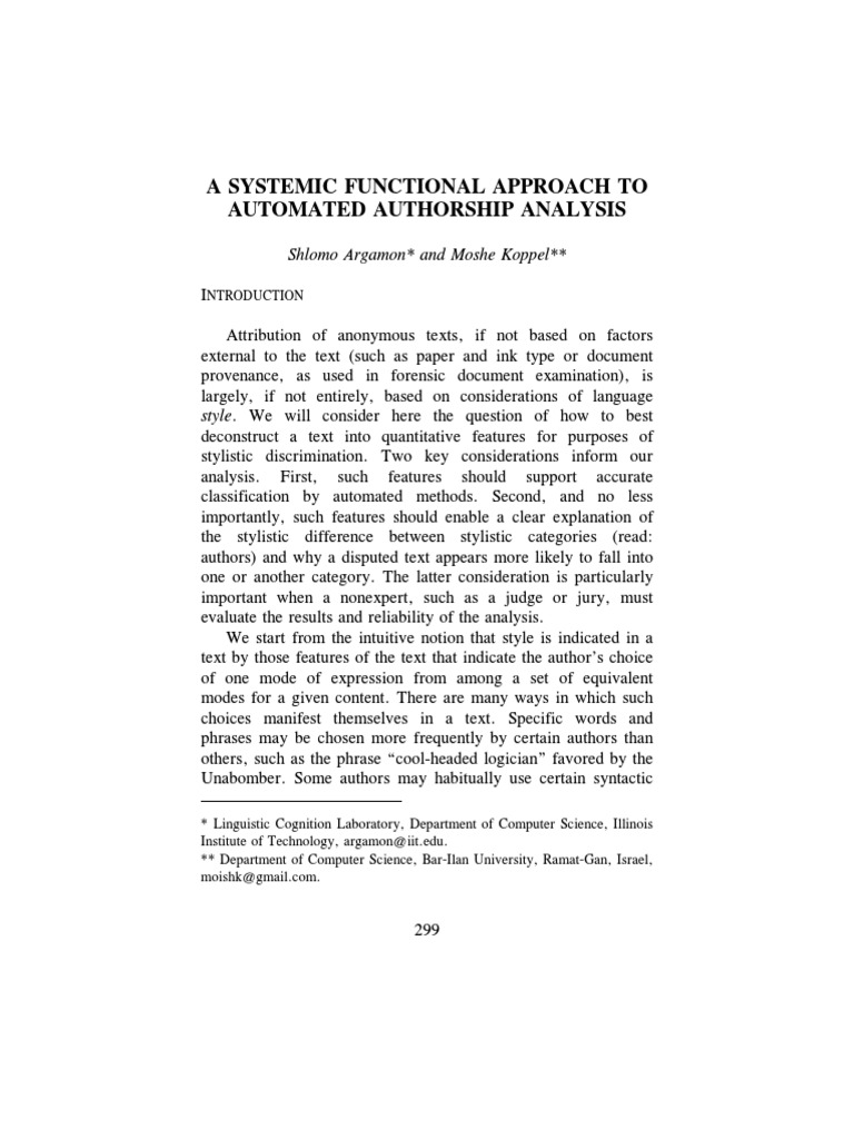 Argamon Law Policy 2013 PDF | PDF | Statistical Classification ...