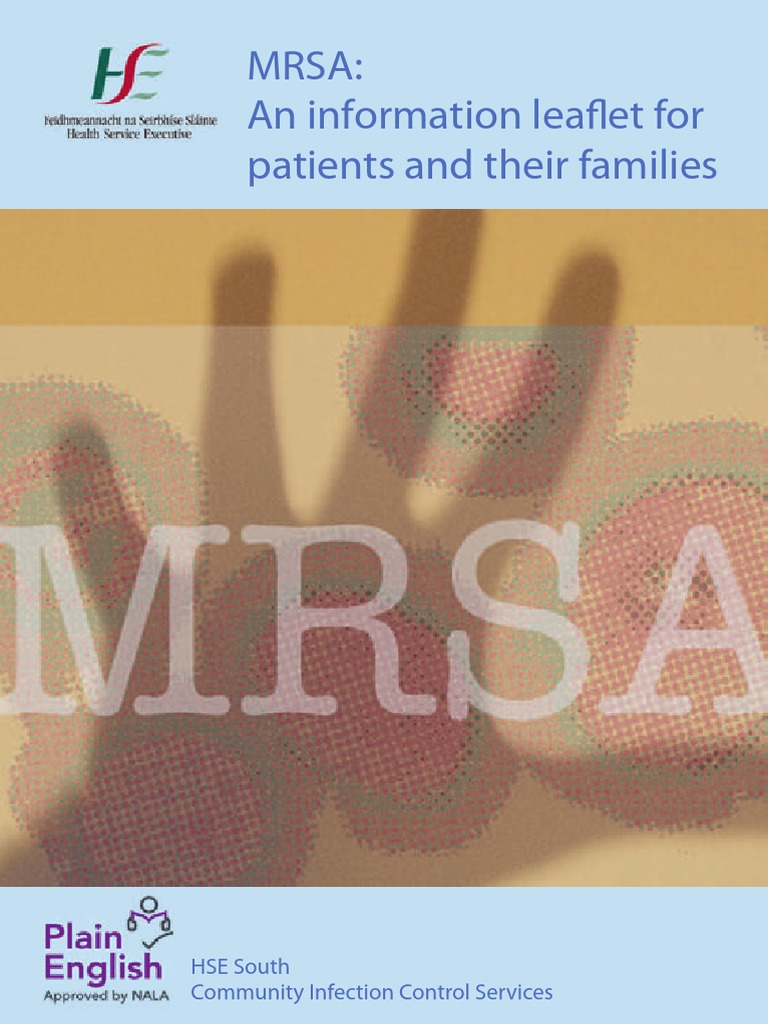 Mrsa Info Leaflet Patient | PDF | Methicillin Resistant Staphylococcus ...