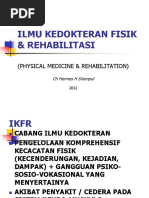 PPK 2022 Kedokteran Fisik Dan Rehabilitasi | PDF