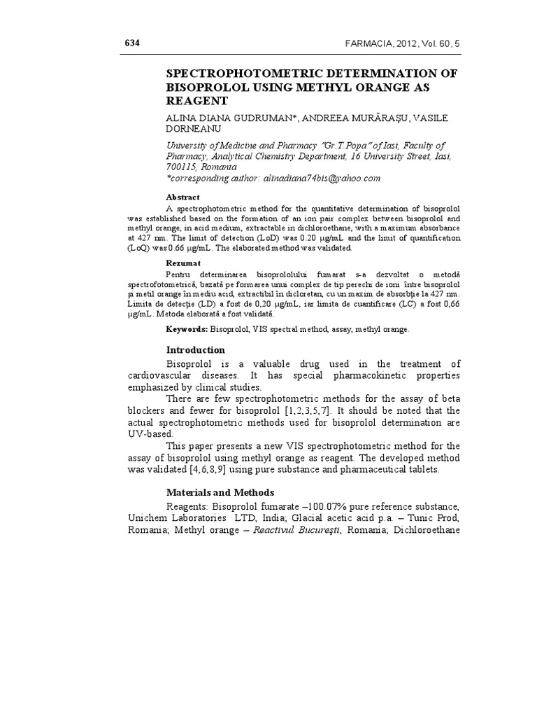 2021 PDF | PDF | Accuracy And Precision | Detection Limit