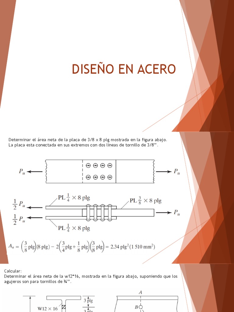 Diseño en Acero | PDF | Tornillo | Metalurgia