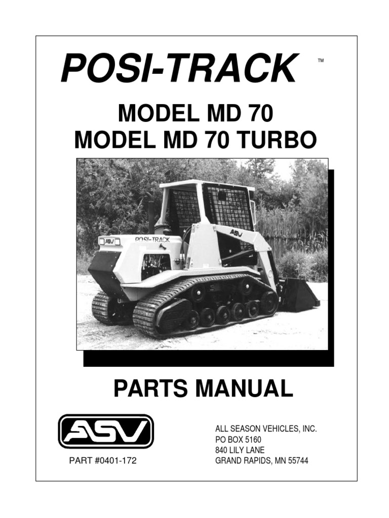 Md70 Parts Manual | PDF | Screw | Turbocharger