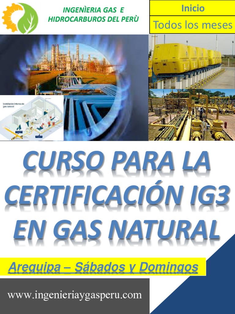 BROCHURE Gas Natural IG3 PDF | Descargar gratis PDF | Ciencia y Tecnología | Ingeniería
