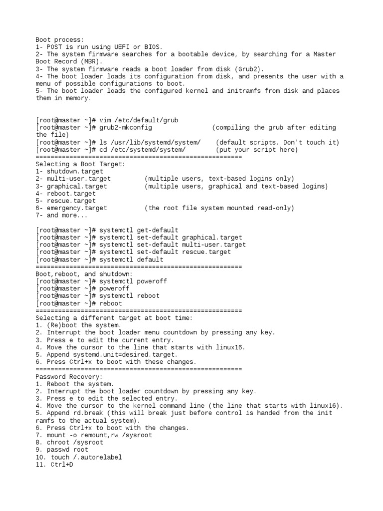 Chapter13 Controlling and Troubleshooting The Red Hat Enterprise Linux ...