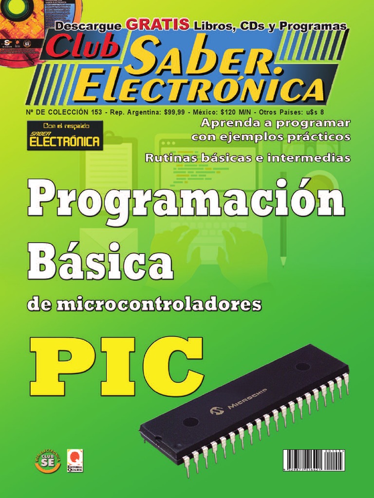 Club153 Programacion PIC | PDF | Microcontrolador | Microcontrolador Pic