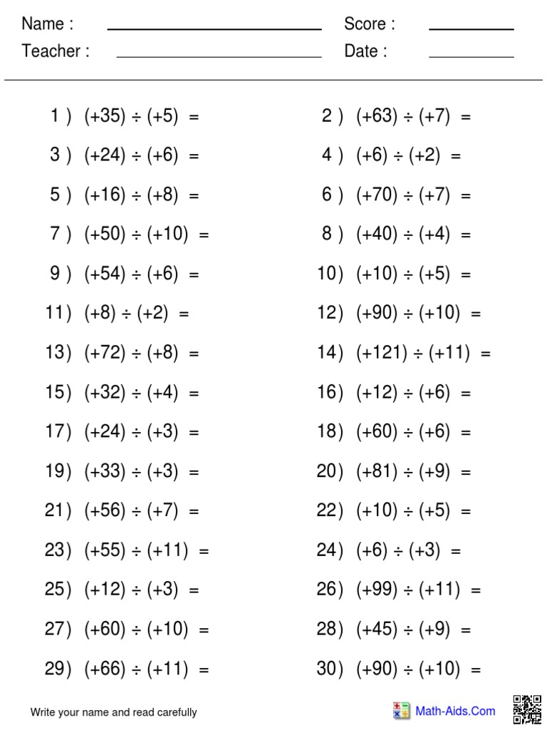Name: Teacher: Date: Score:: Write Your Name and Read Carefully | PDF